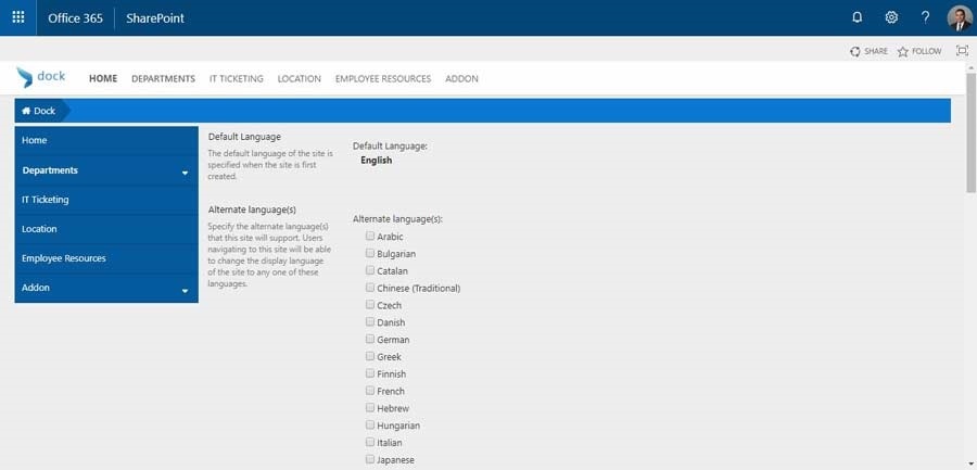 An Overview of the Multilingual Features in SharePoint