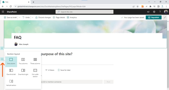 How to Create a Collapsible FAQ Section in SharePoint Online