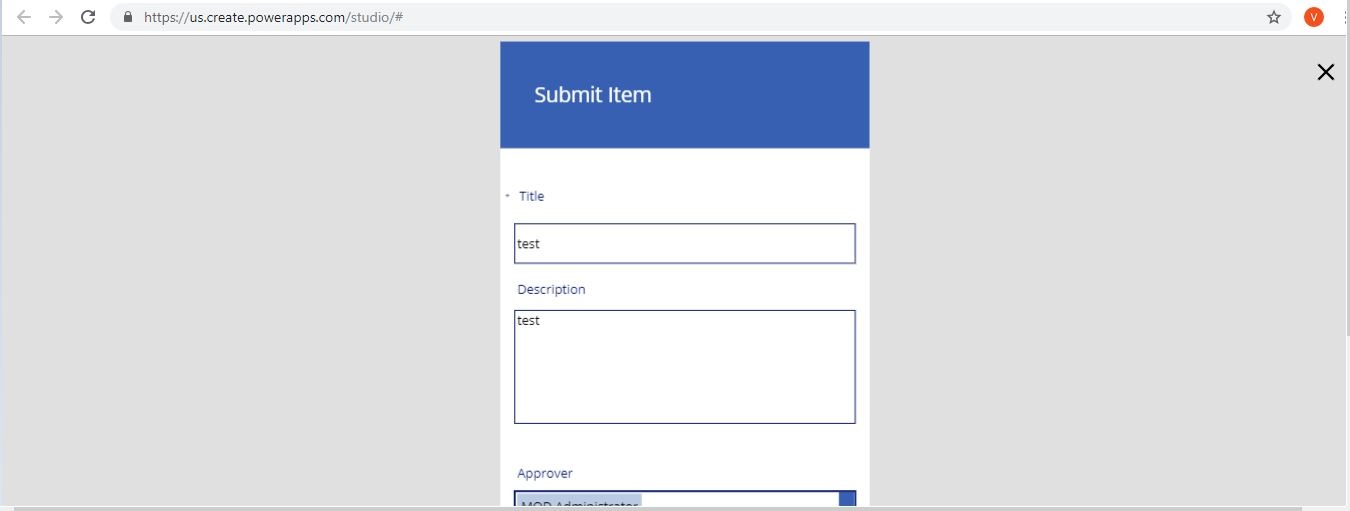 How to make Approval Form in PowerApps-Part I