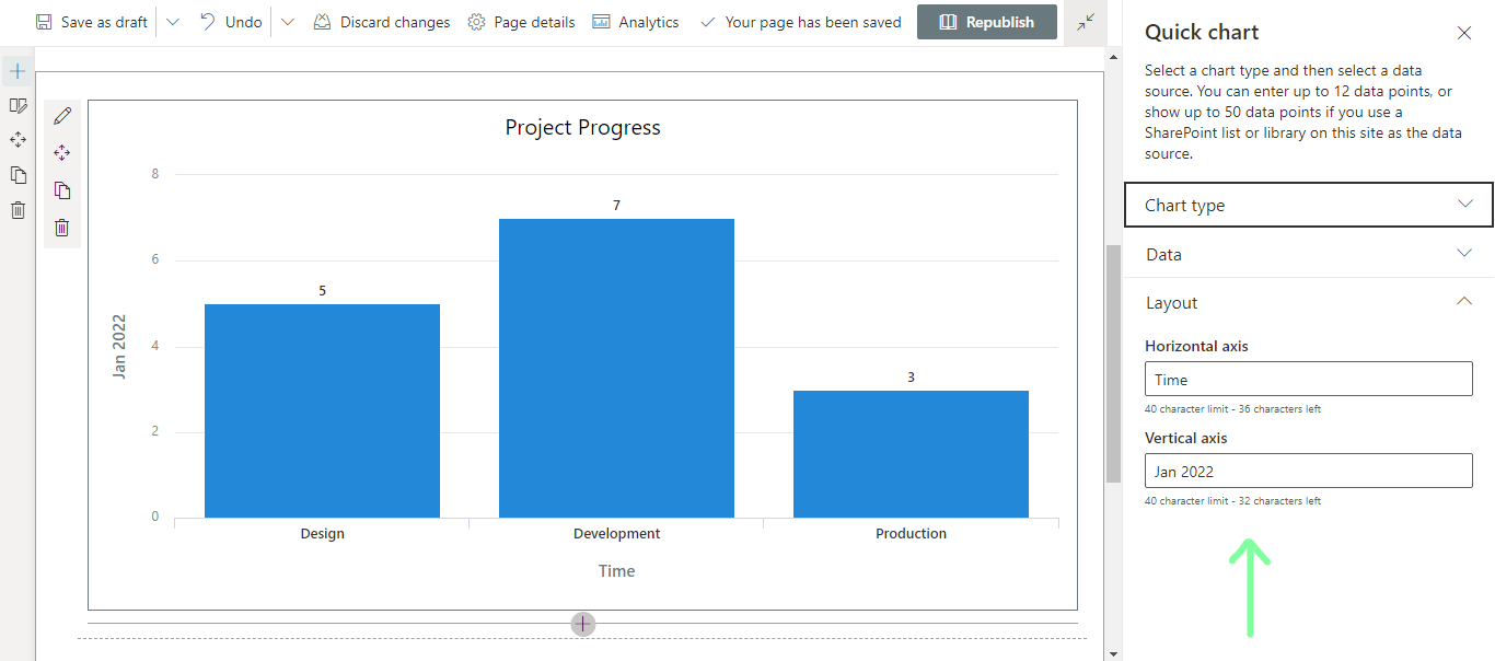 How to Use the Quick Chart Web Part in SharePoint