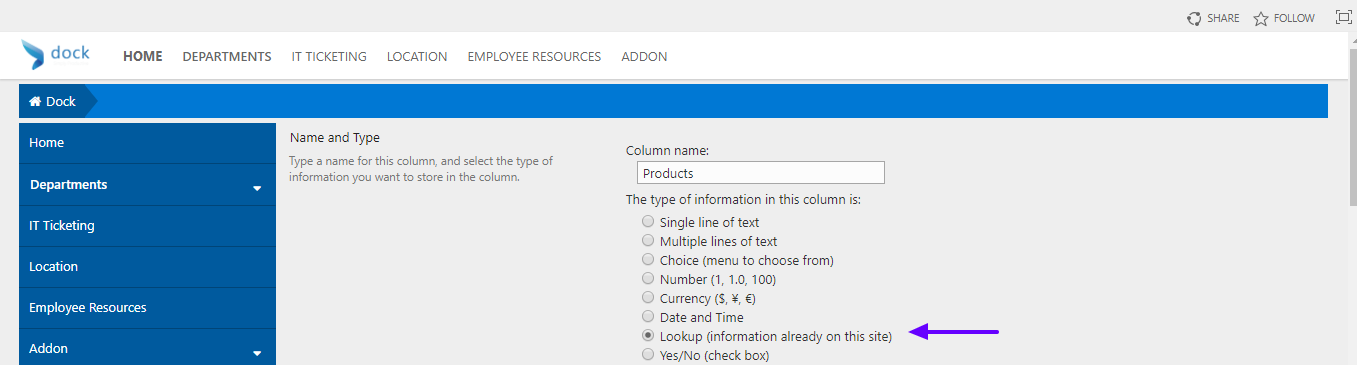 How to Create a Lookup Column to another SharePoint Site?