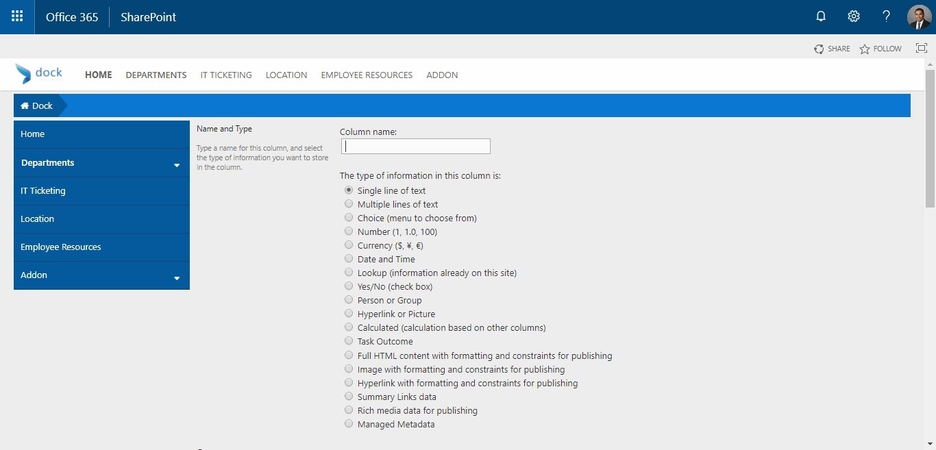Understanding SharePoint Columns & Site Columns