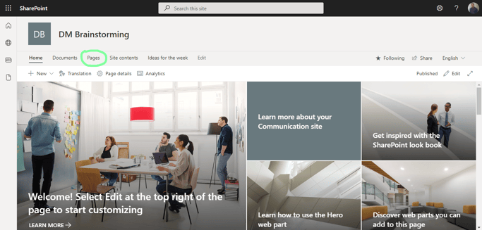 How to Configure a Page Approval Flow for a SharePoint Site