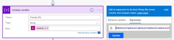 Easy Way to Convert String to a URL Friendly String Using Microsoft Flow