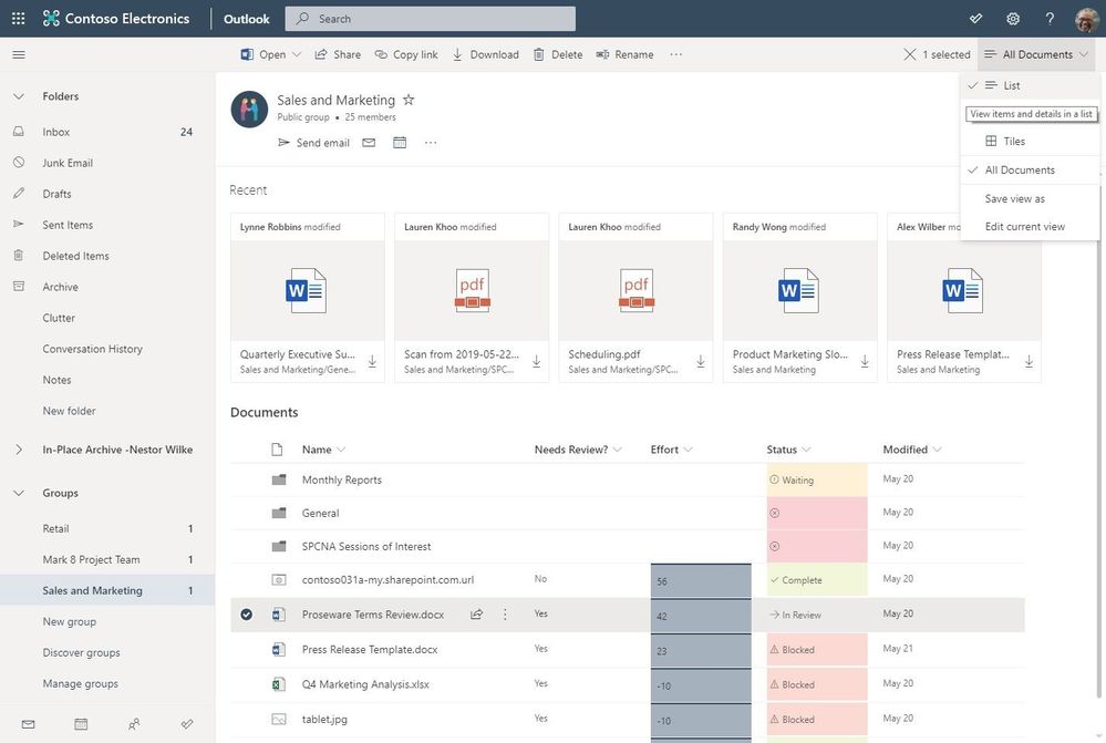 The New Sharing and Files Experience in Microsoft 365