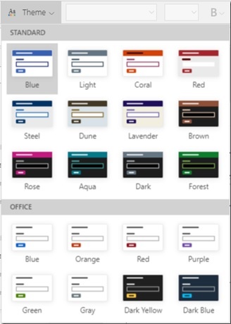 PowerApps Update Alert! New Office Themes & Contrast Compliant Colors