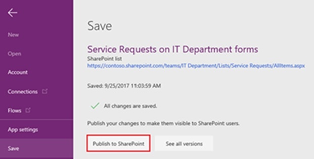 How to Customize a SharePoint List Form with PowerApps