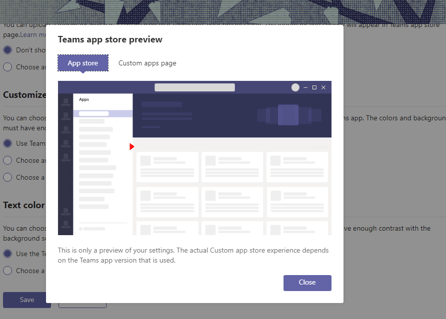 How to Customize the App Store in Microsoft Teams