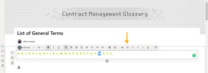 How To Create a Glossary Page in SharePoint
