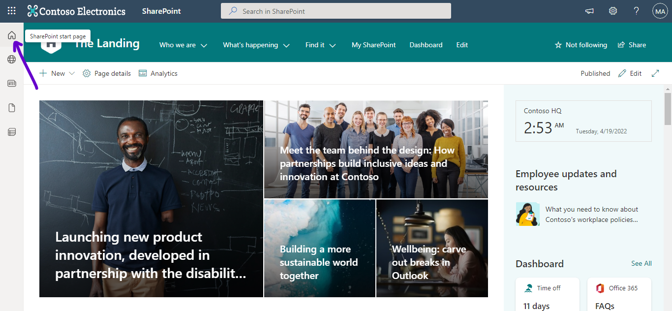 How To Set Up Global Navigation in the SharePoint App Bar