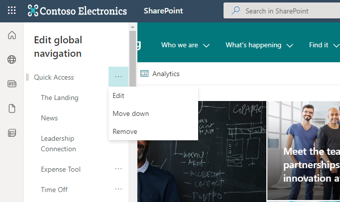 How To Set Up Global Navigation in the SharePoint App Bar