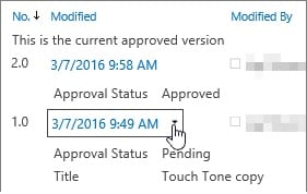 How to Setup Document Version Control in SharePoint