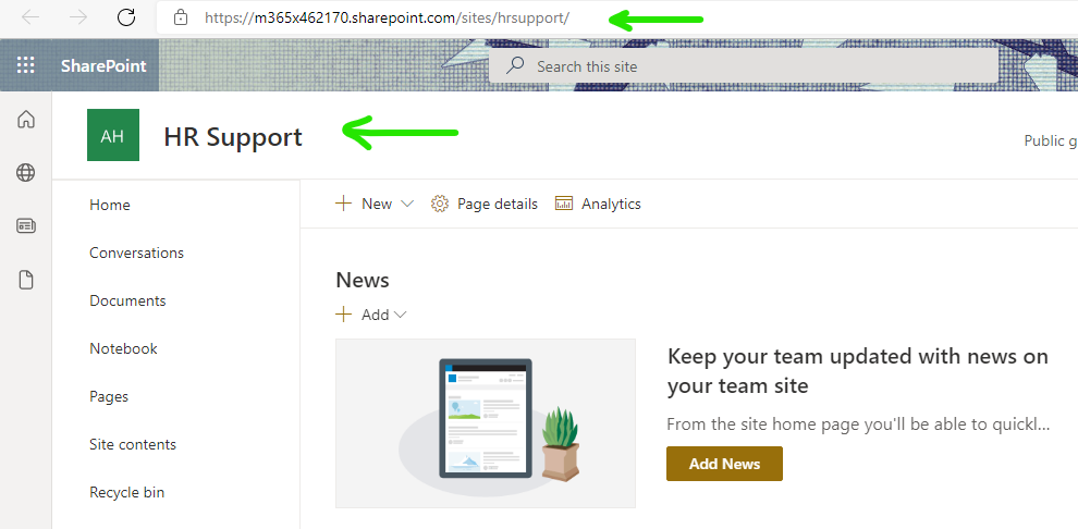 How To Change A SharePoint Site Address