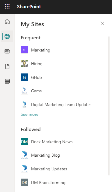How To Use the SharePoint App Bar