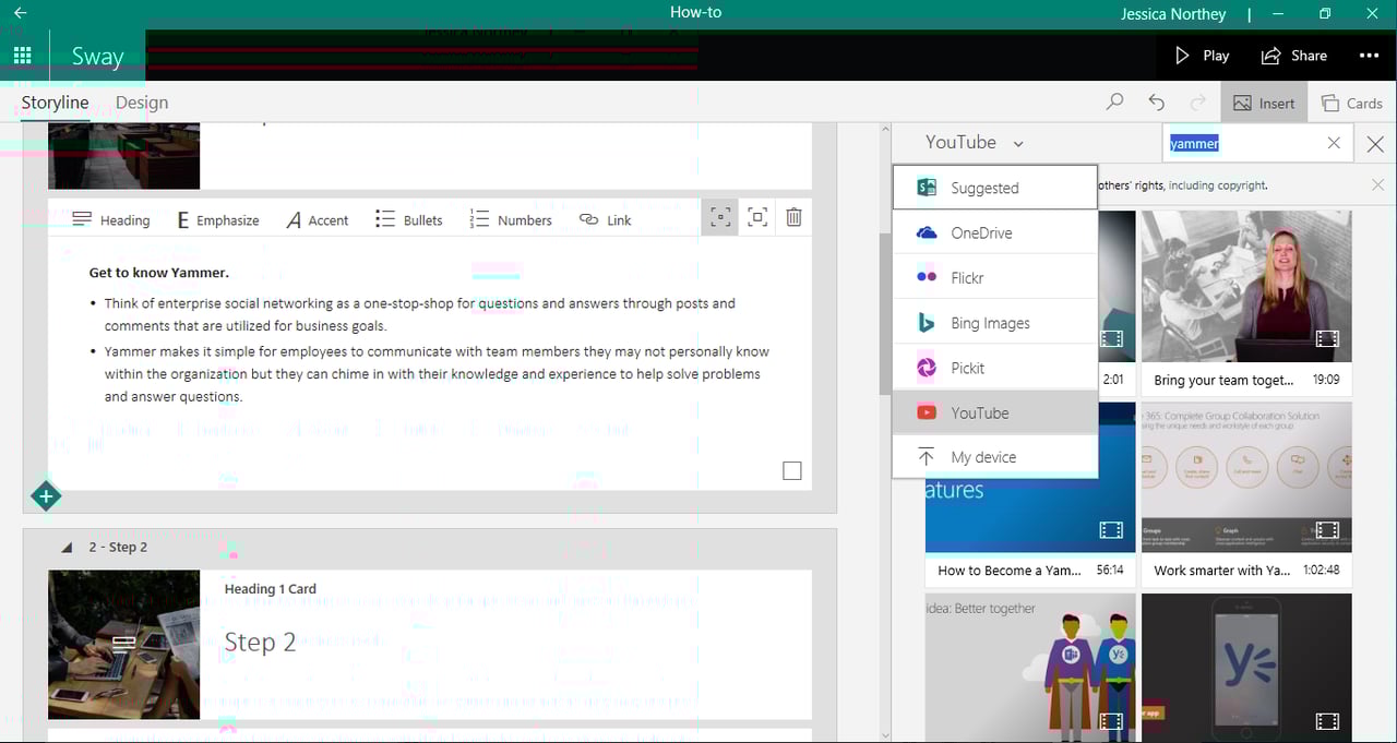 How to Improve Your Presentations with a WOW Factor using Microsoft Sway