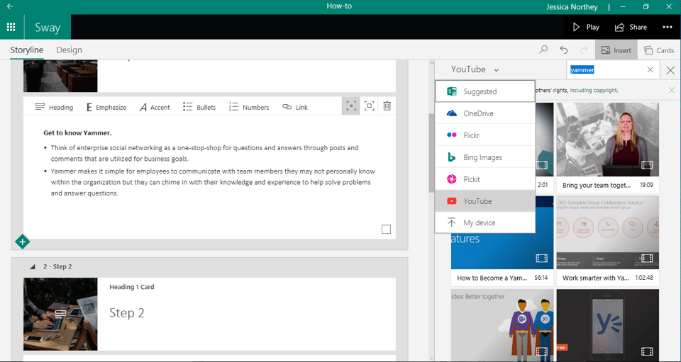How to Improve Your Presentations with a WOW Factor using Microsoft Sway