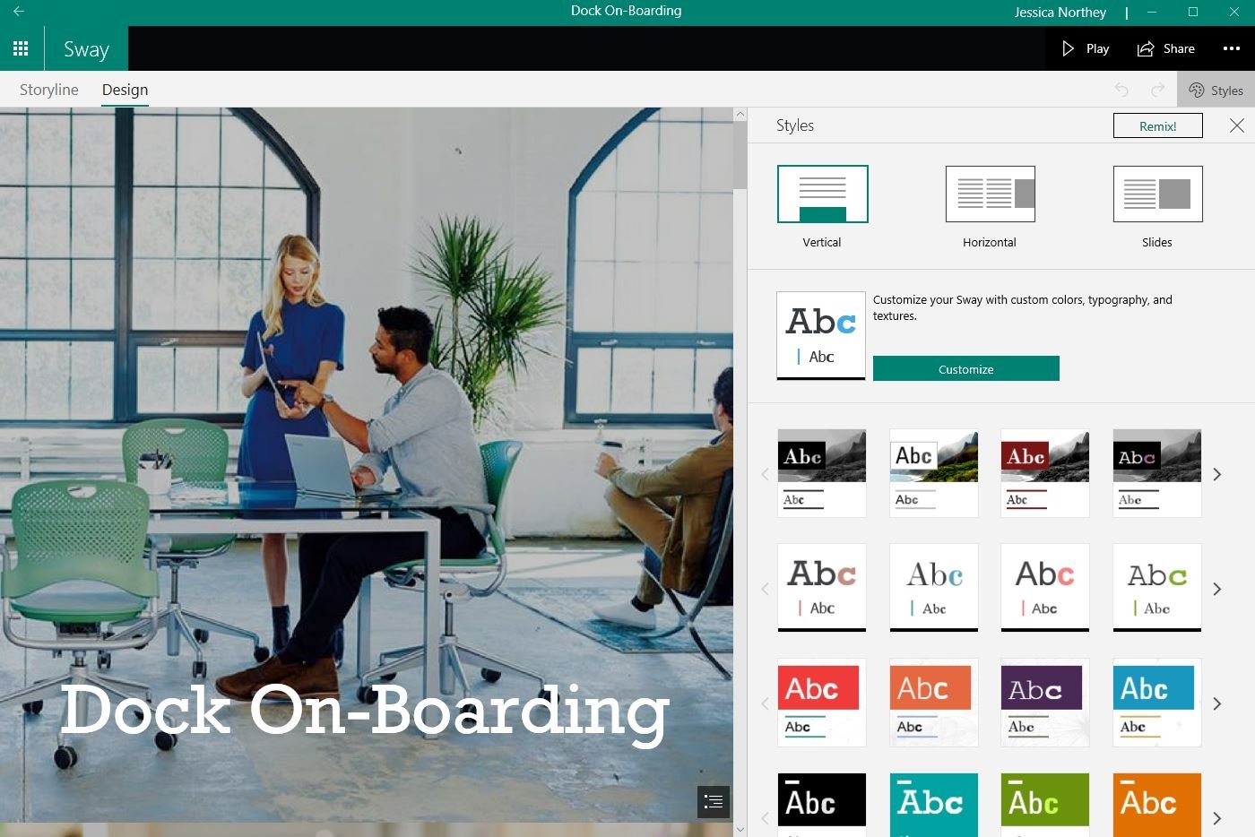 How to Improve Your Presentations with a WOW Factor using Microsoft Sway