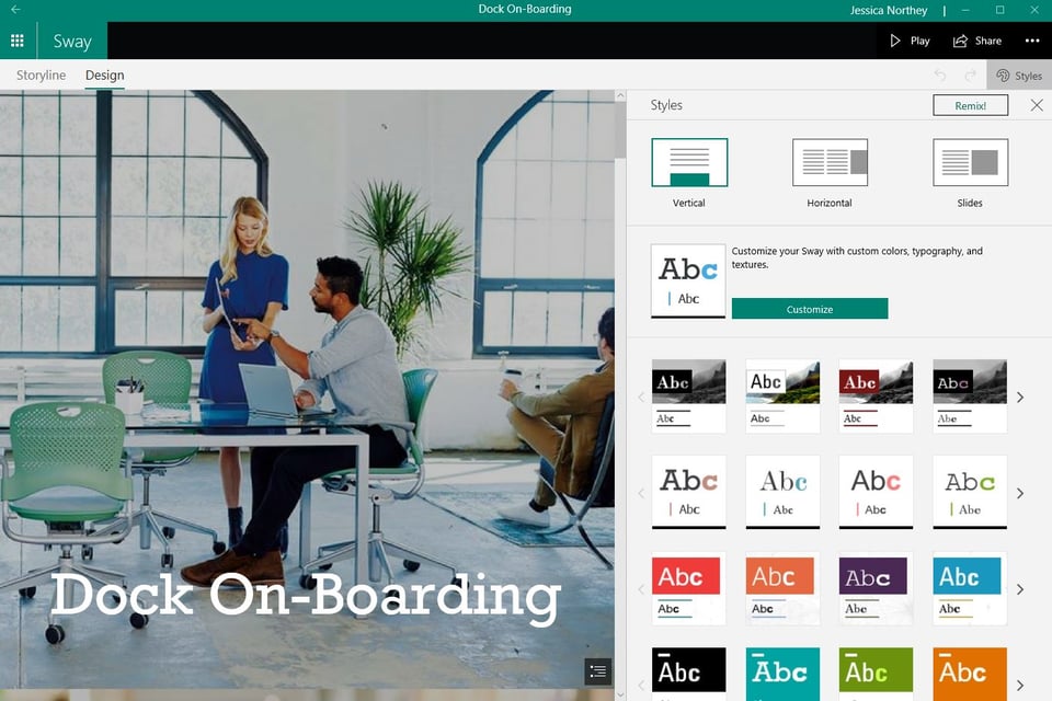 How to Improve Your Presentations with a WOW Factor using Microsoft Sway