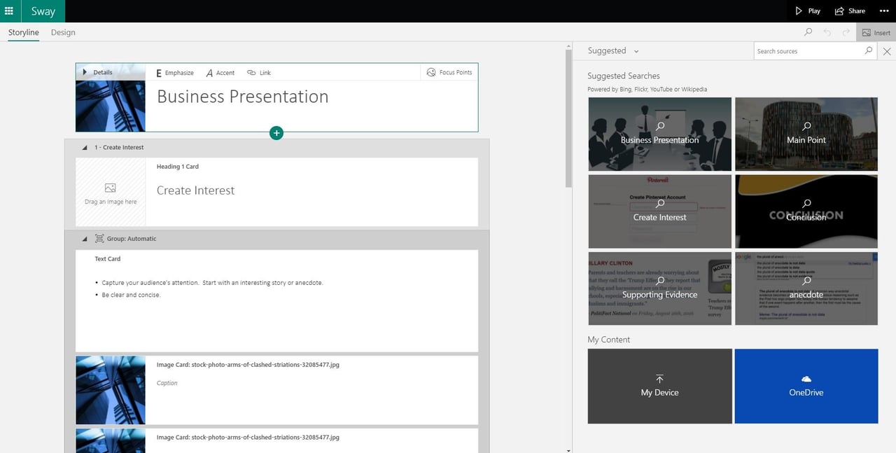 How to Improve Your Presentations with a WOW Factor using Microsoft Sway