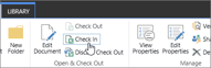 How To Check-In & Check-Out Files in a SharePoint Library
