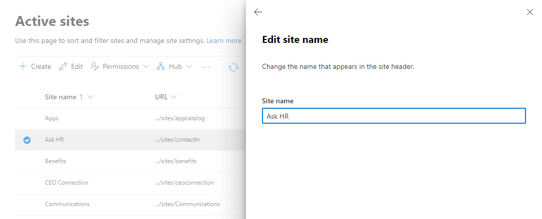 How To Change A SharePoint Site Address
