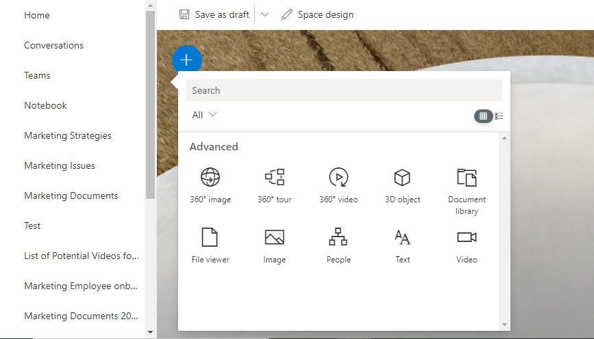 How To Create A SharePoint Space