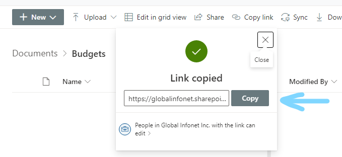 How To Add A Link To Your SharePoint Document Library