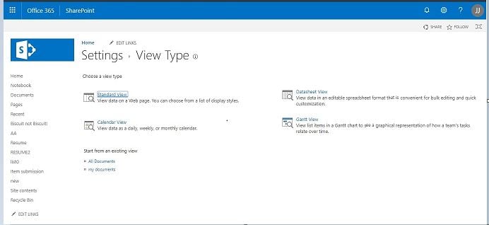 How to Create a Document Library with a Custom View