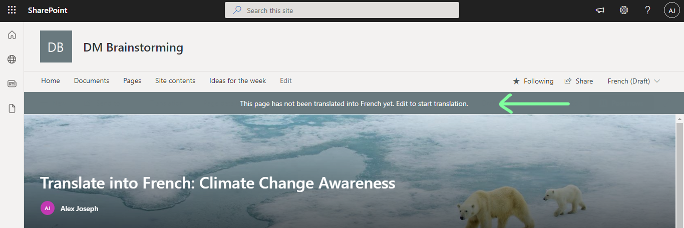 How To Create a Multilingual SharePoint Site