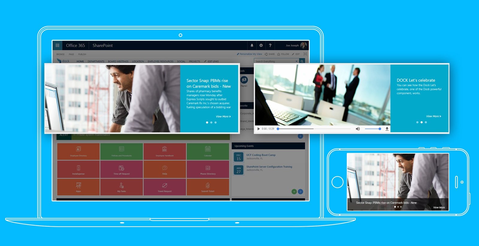 SharePoint Carousel Control: Improve Employee Productivity